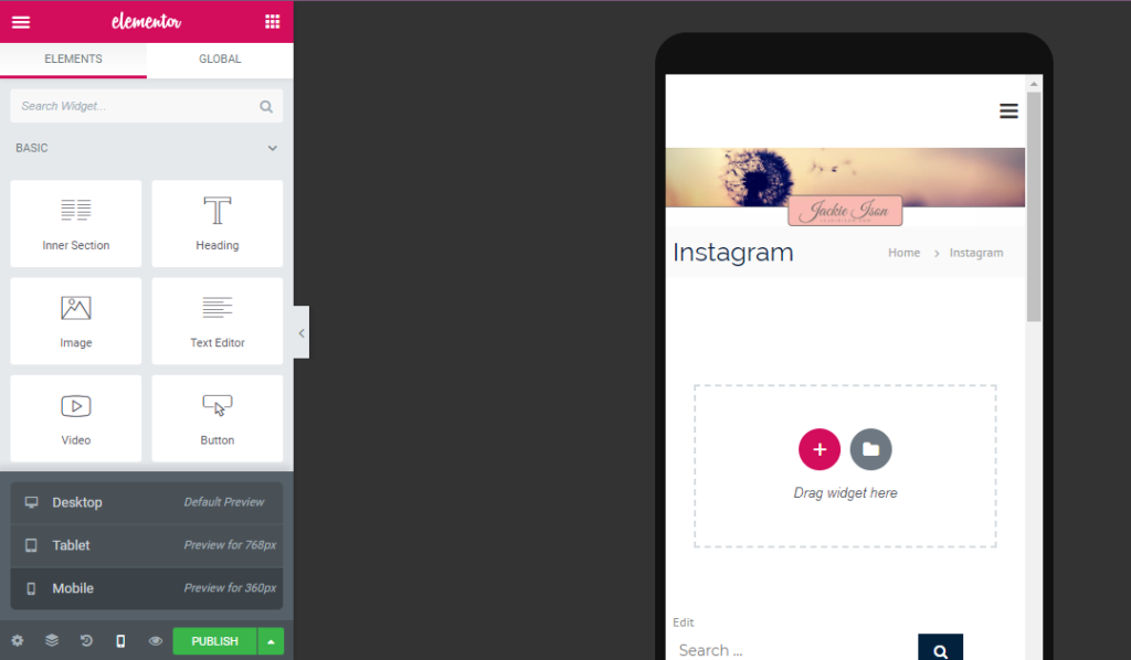 How to Easily Create an Instagram Landing Page for Free - Jackie Ison
