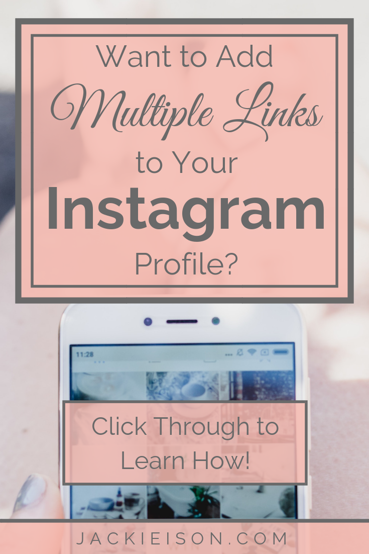 How to Easily Create an Instagram Landing Page for Free - Jackie Ison
